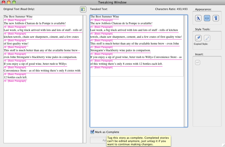Using Storytweaker To Make Text Updates To An Indesign Document
